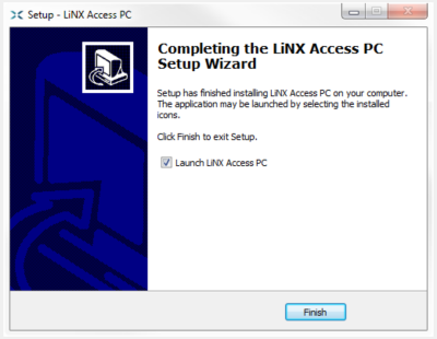 How to install the LiNX Access PC tool