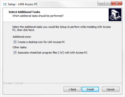 How to install the LiNX Access PC tool
