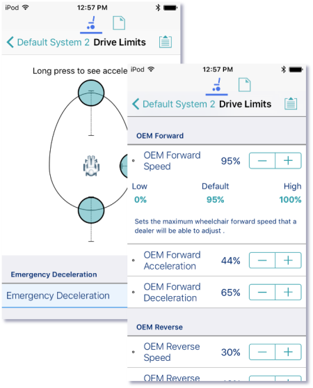 How to modify parameters graphically